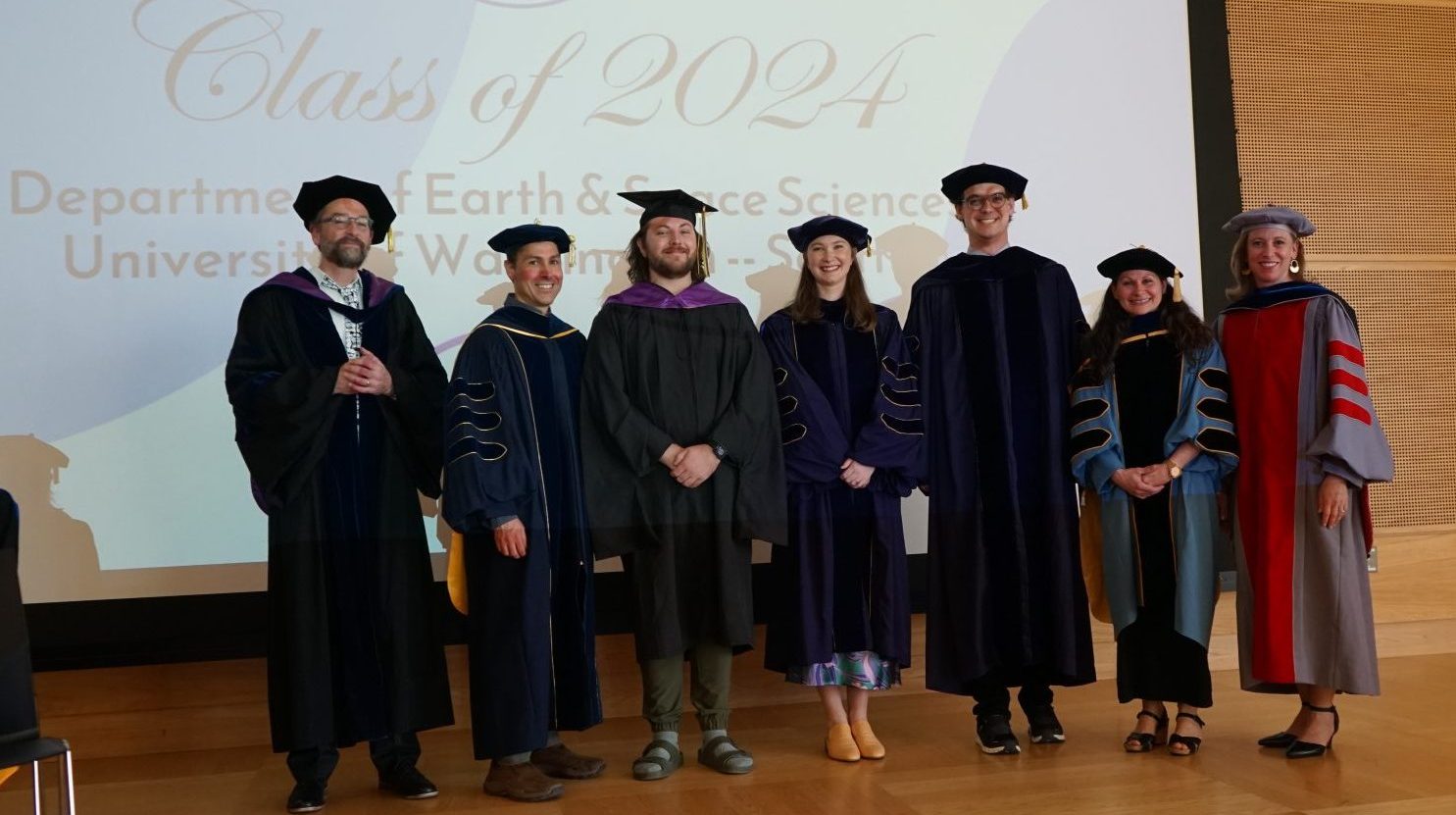 Spring 2024 Graduation | Department of Earth and Space Sciences